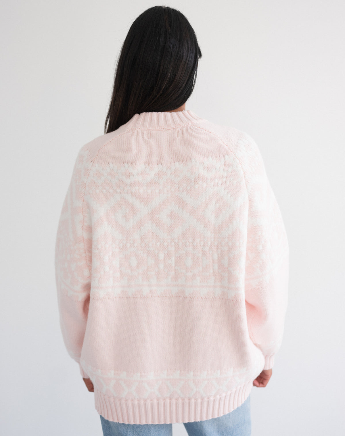 Fair Isle Knit Sweater – BRUNETTE The Label